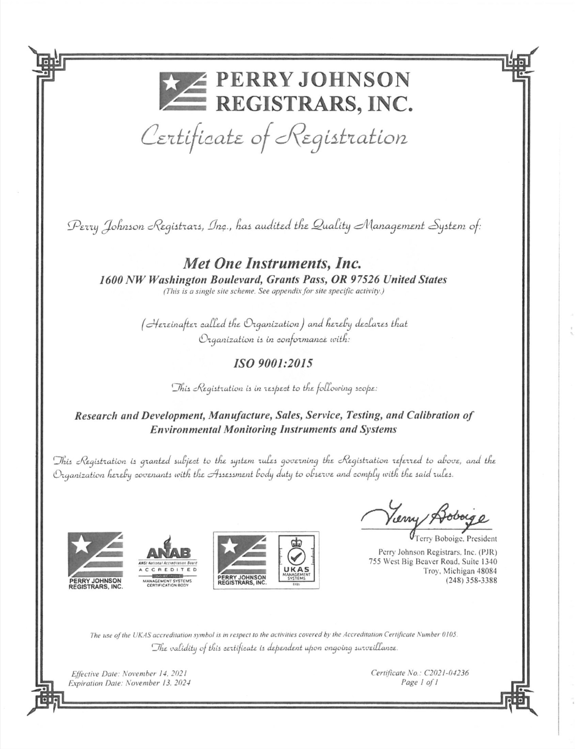 Met One Instruments - Reliable, Affordable, Precision Instrumentation